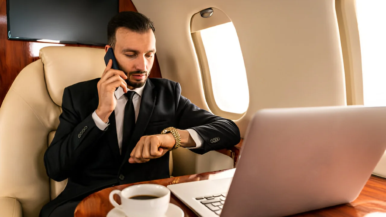 Time-Starved CEOs: The Energy-Saving Benefits of Private Jet Travel